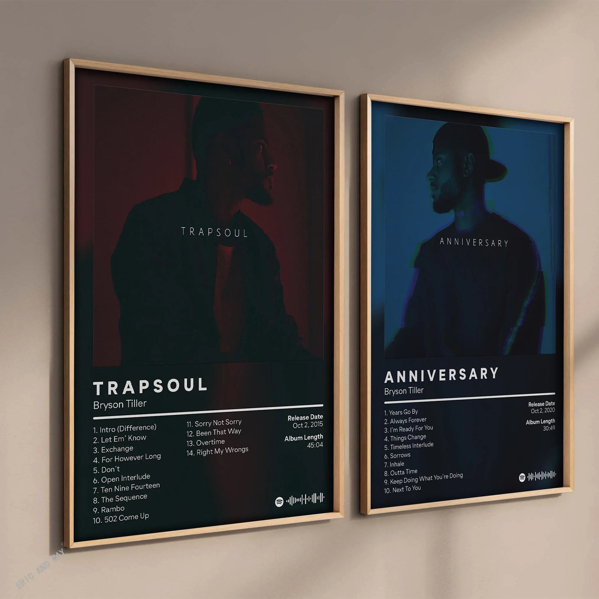 Rap-Music-Pop-Album-Cover-Bryson-Tiller-Poster-Aesthetic-Rapper-Hip-Hop ...