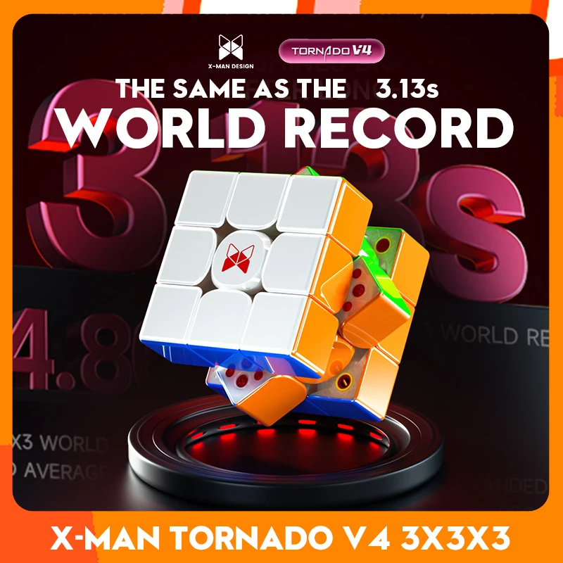 Qiyi-X-Man-Tornado-V4-M-Pioneer-UV-maglev-Magnetic-Magic-Speed-Cube ...