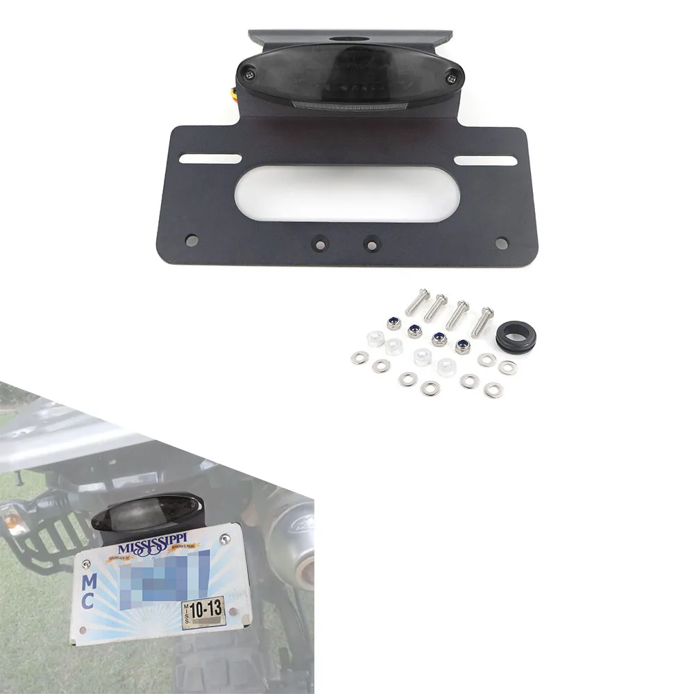 License-Plate-Mount-Holder-Frame-Fit-For-Kawasaki-KLR-650-KLR650-2022 ...