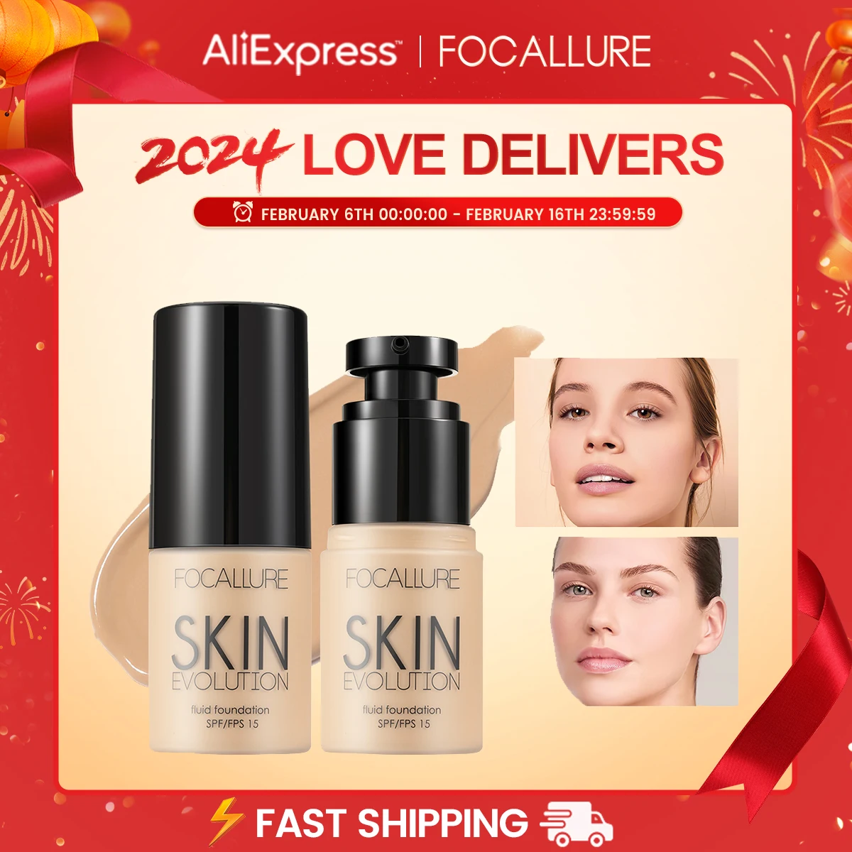 FOCALLURE-Waterproof-Matte-Face-Liquid-Foundation-Full-Coverage ...