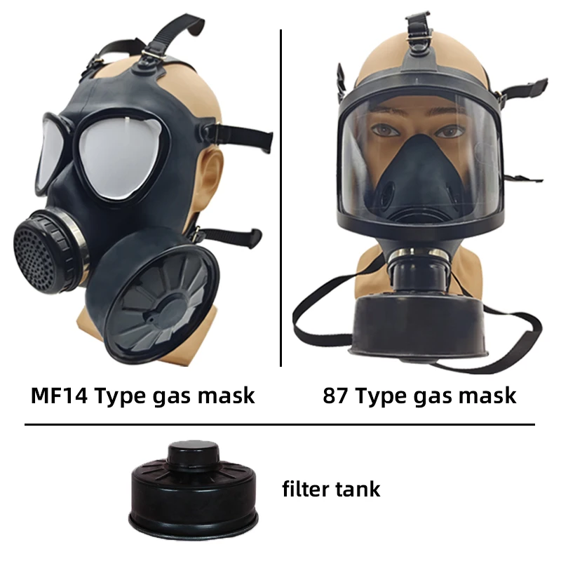 Gasmasker Met Rooktekeningen Neyfik Vluchtmasker · Nederlandse