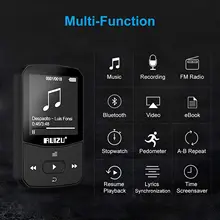 RUIZU X52 Esporte Bluetooth MP3 Player Portátil Clipe Mini Walkman Com ...