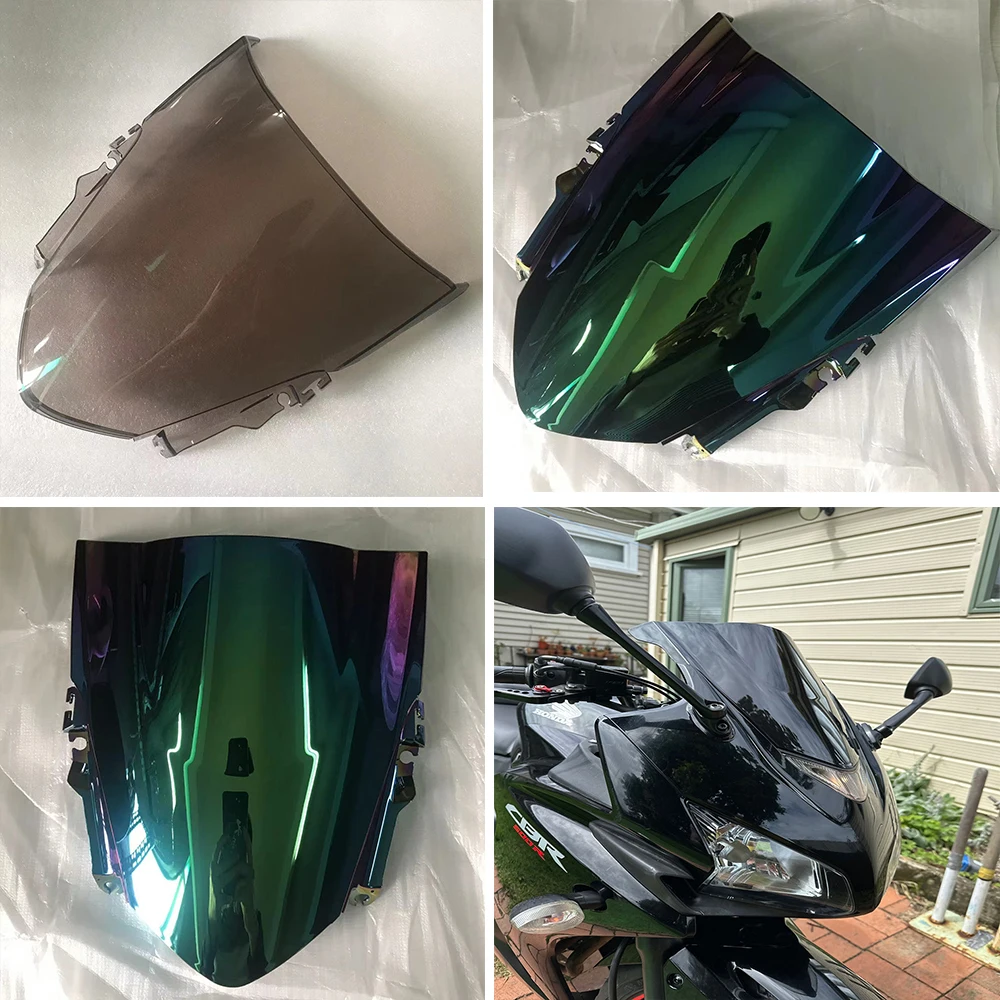 Windscreen-Windshield-Wind-Deflector-For-2013-2014-2015-Honda-CBR500R ...