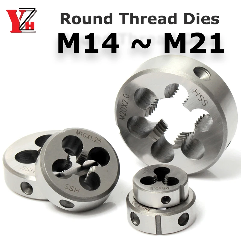 HSS-Thread-Die-Metric-Round-Dies-Cutting-Tool-Right-Hand-Alloy-Steel ...