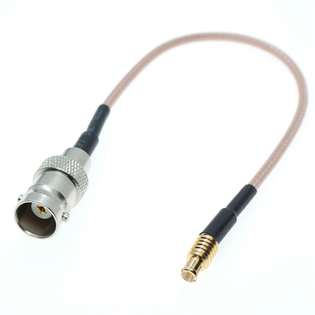 RG316 MCX macho a BNC hembra 50 Ohm puente de baja pérdida Cable coaxial RF Pigtail