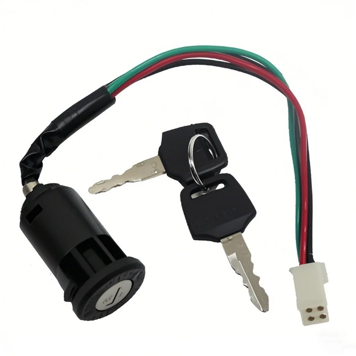 4 Wire Ignition Key Lock Switch For Off-Road Motorcycles 50 110 150 ...