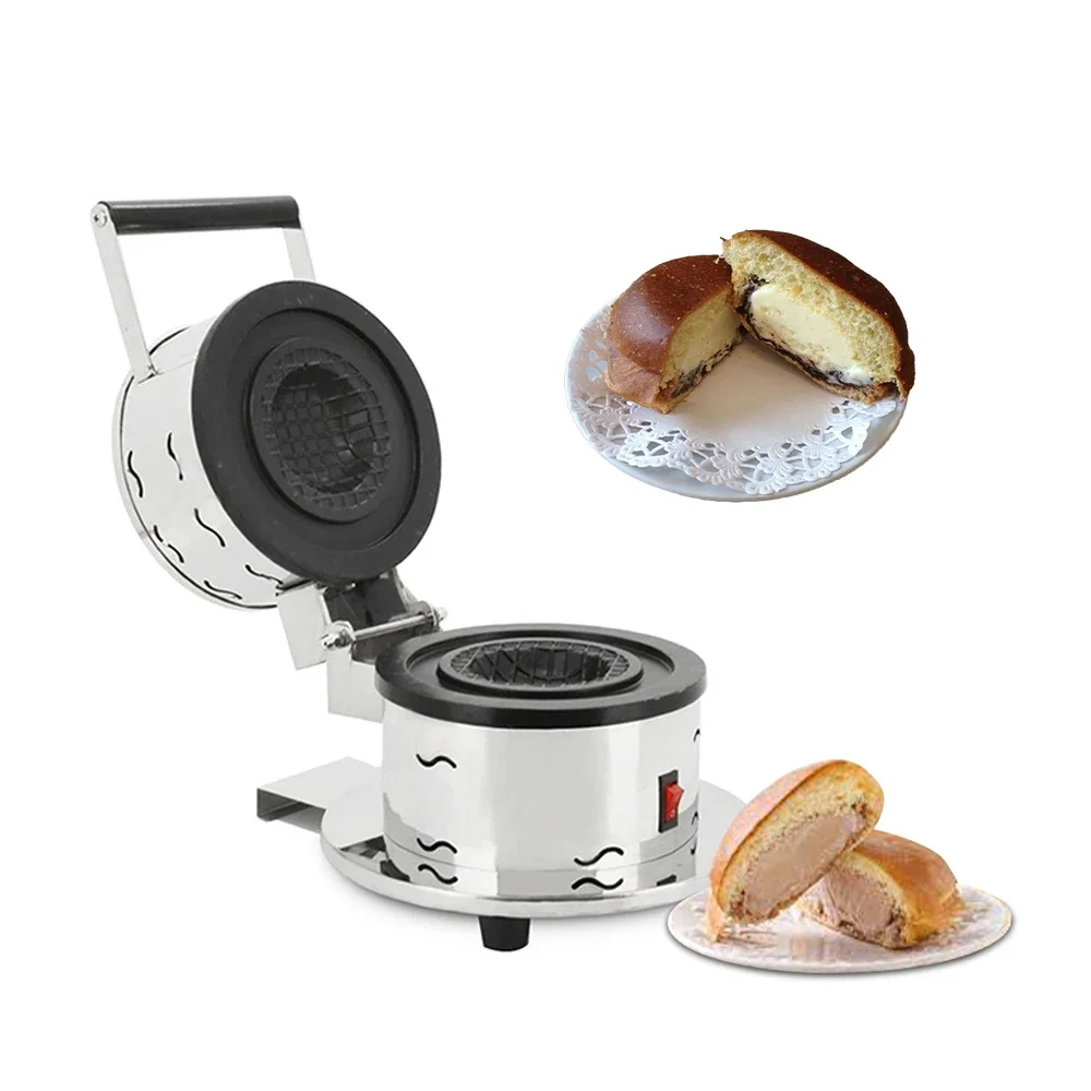 Burger-Gelato-Panini-Ice-Cream-Sandwich-Heating-Plate-Grill-Snack-Bar ...