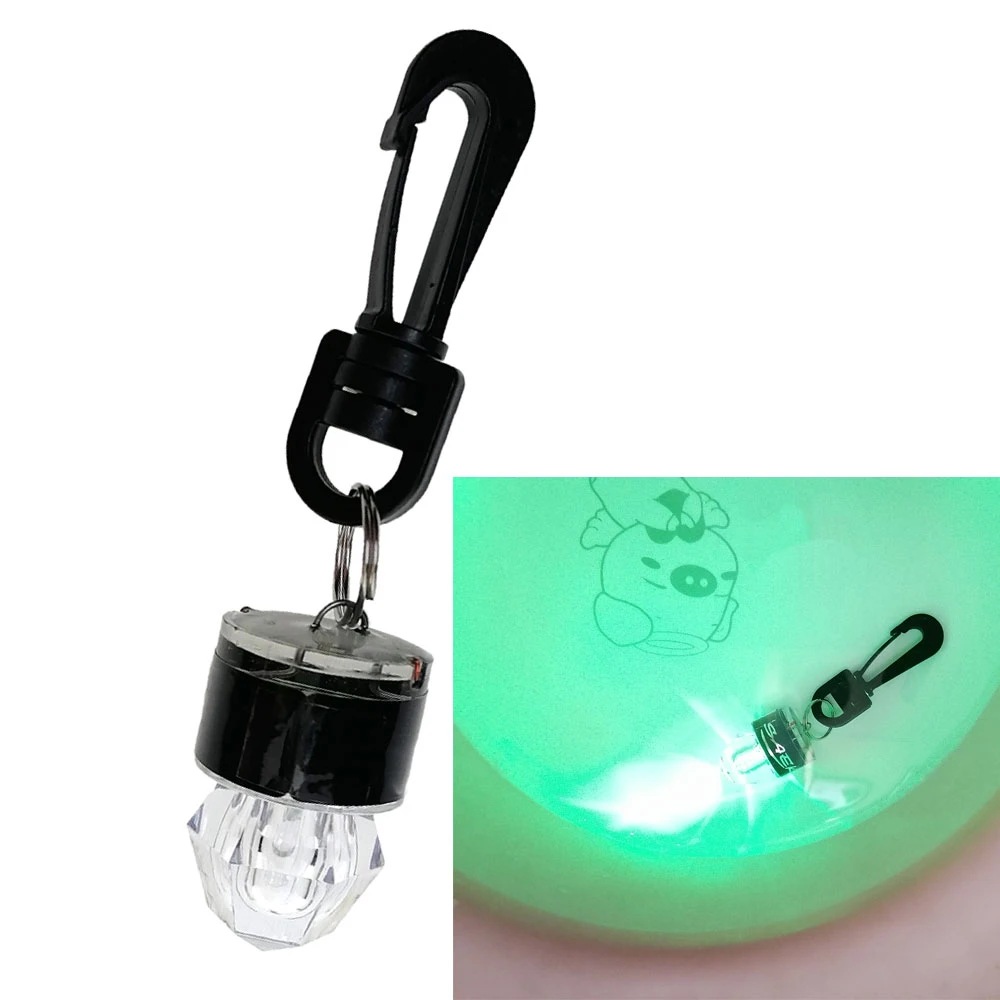 300 ore Scuba Diving Water Activated Mini Safety LED Flash Light Clip ...