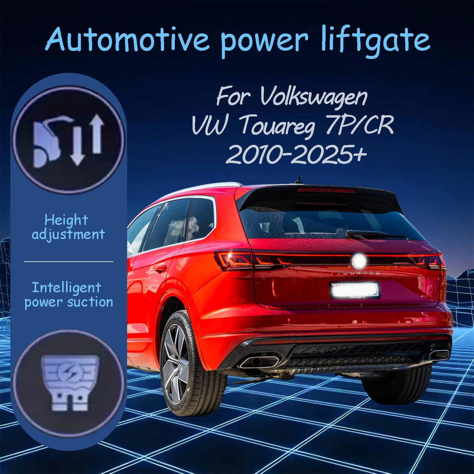 For Volkswagen VW Touareg 7P/CR 2010-2025+ Electric tailgate automatic ...