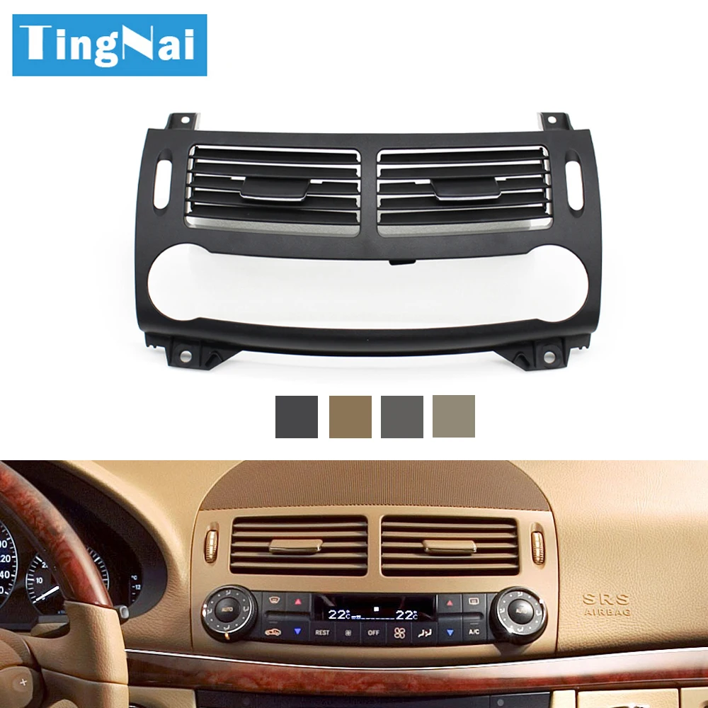 Car-Front-Dashboard-Center-AC-Vent-Air-Vent-Grille-Panel-Cover-For ...
