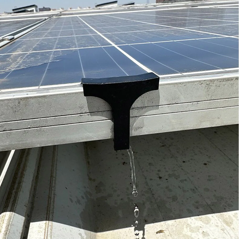Solar-Panel-Water-Drainage-Clips-Kit-Black-Pv-Water-Drained-Away-Clamps ...