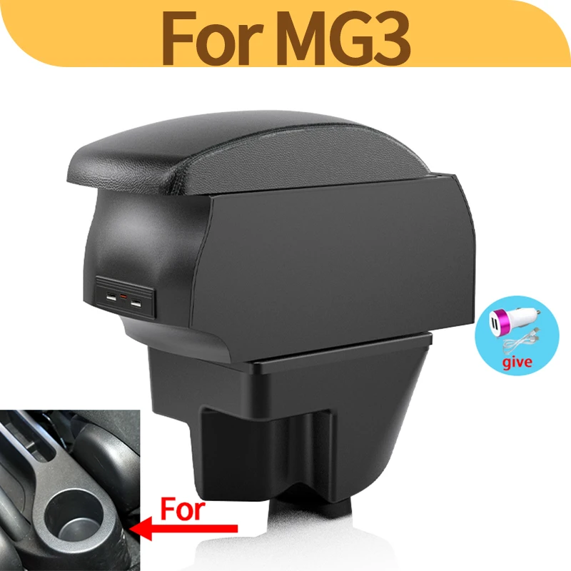 For-MorrisGarages-MG3-armrest-box-For-MG-MG3-car-center-console-armrest ...