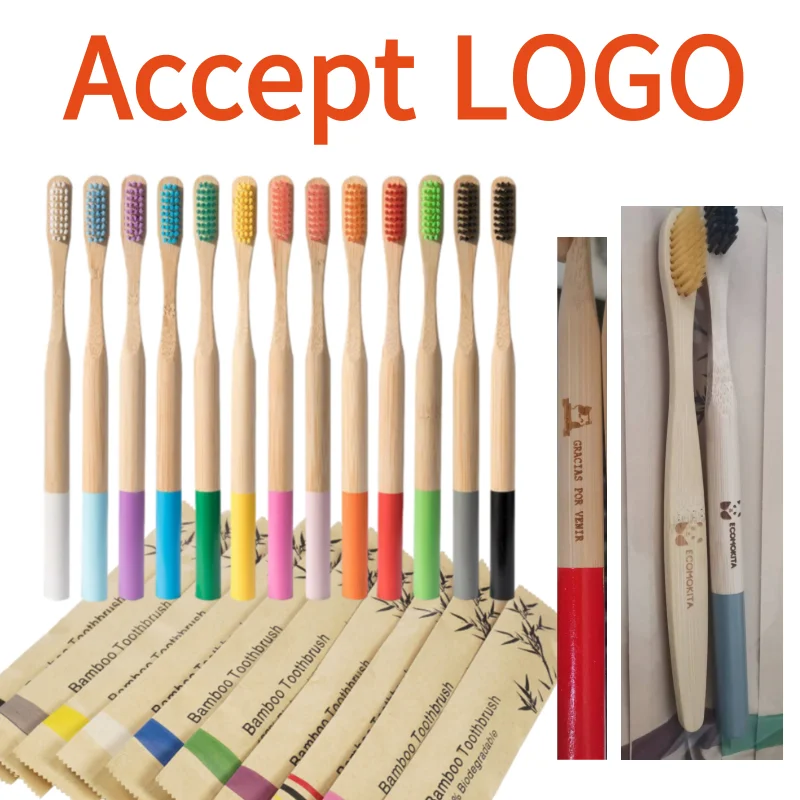50pcs-Customized-Laser-Engraving-Logo-Bamboo-Toothbrushes-Portable-Eco ...