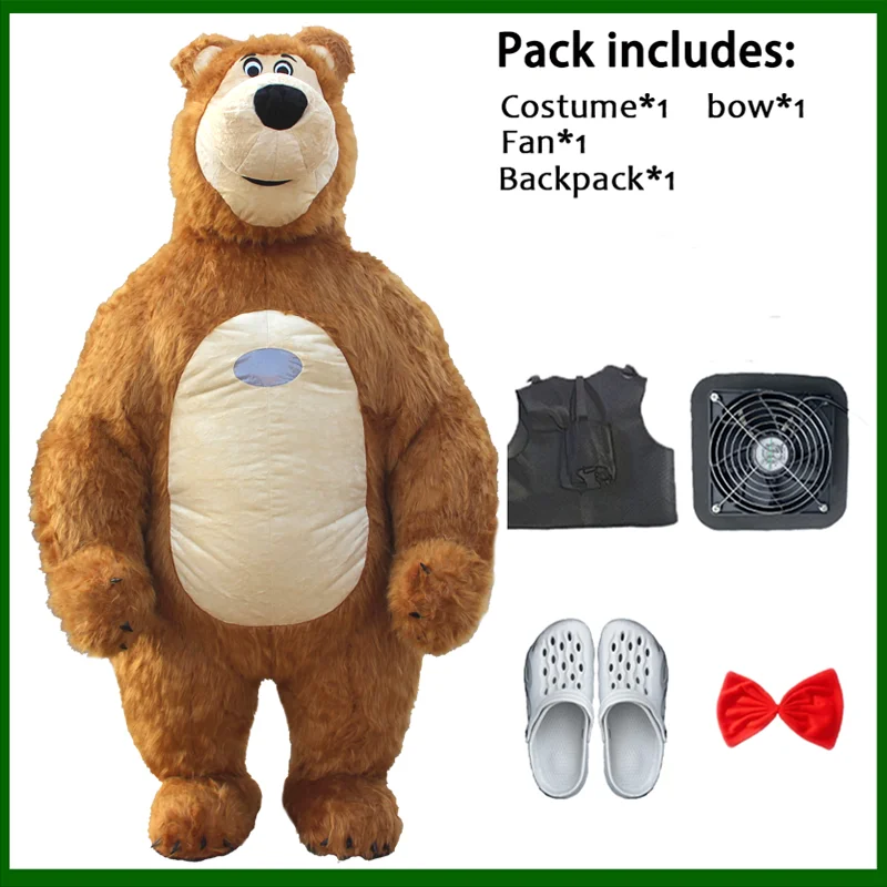 Disfraz De Oso Panda Para Halloween Nuevo Disfraz Inflable De Panda