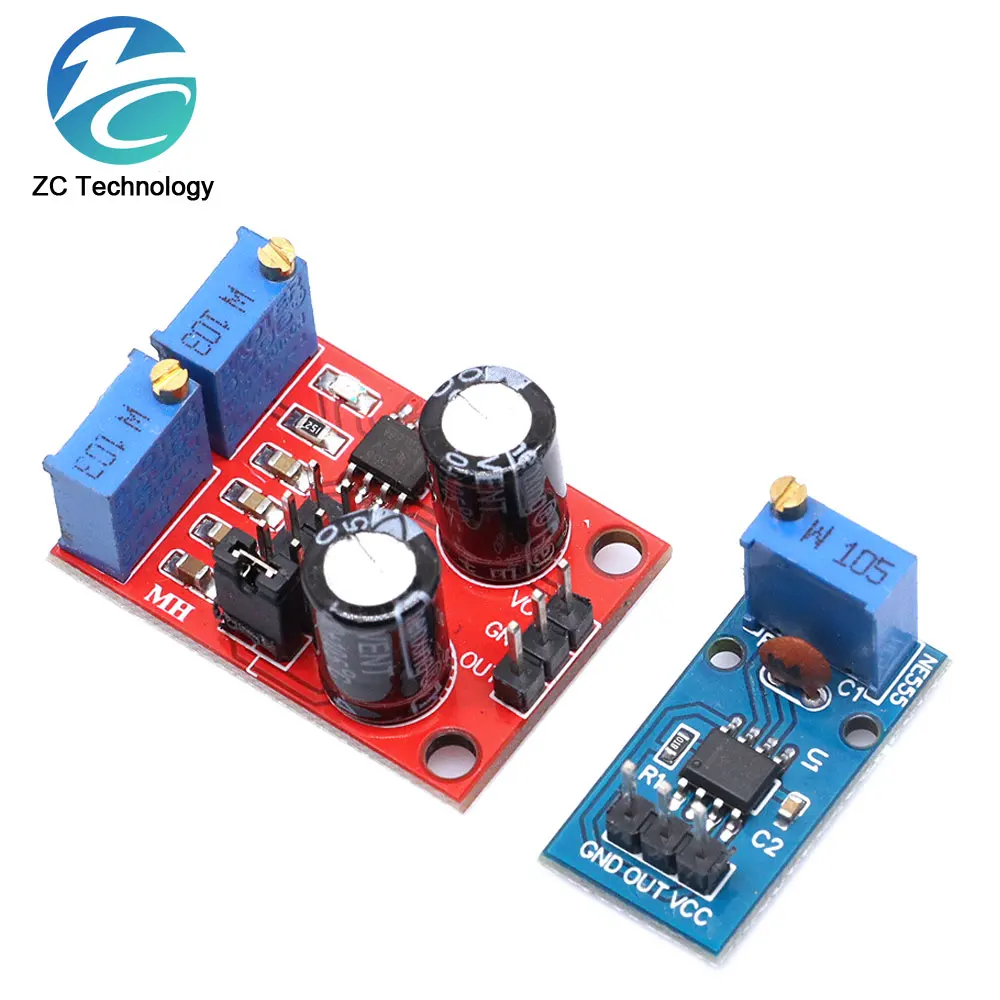 1PCS NE555 pulse frequency, duty cycle adjustable module,square ...