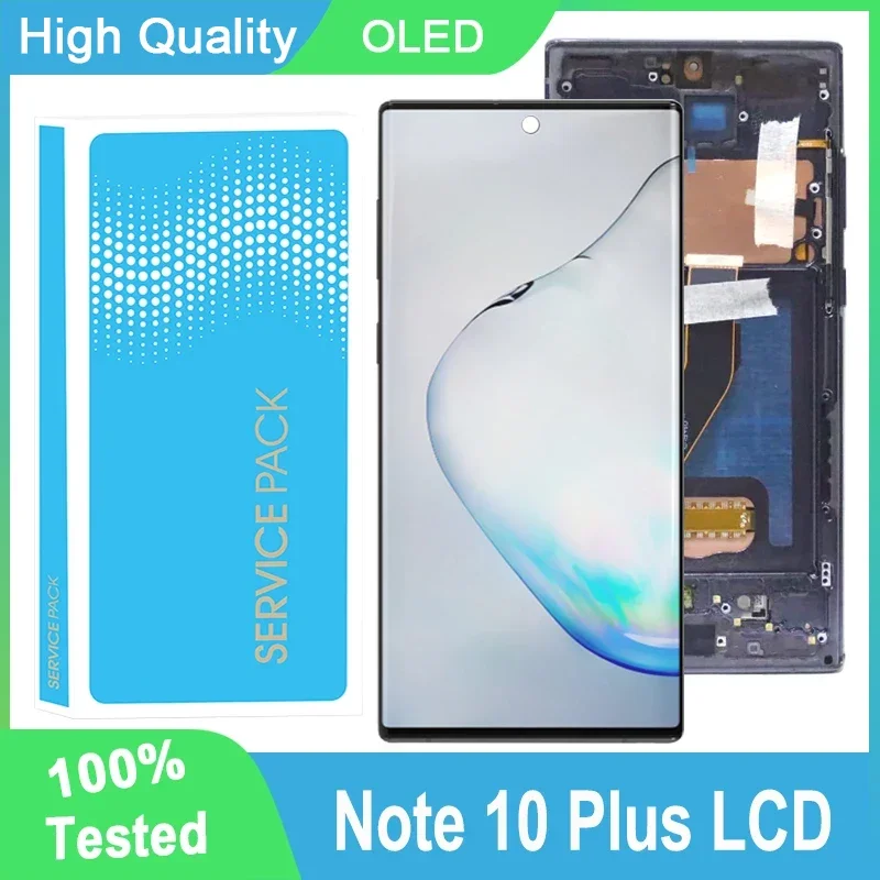 Tested-6-8-OLED-Display-Note-10-For-Samsung-Note-10-Plus-N975F-SM-N975U ...