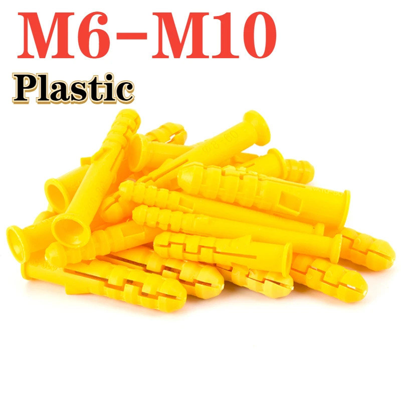 M6 M8 M10 Rubber Expansion Pipe Wall Plug Self Tapping Screw With ...