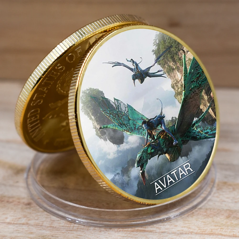 Monedas de oro americanas de 6 piezas, moneda clásica de película ...