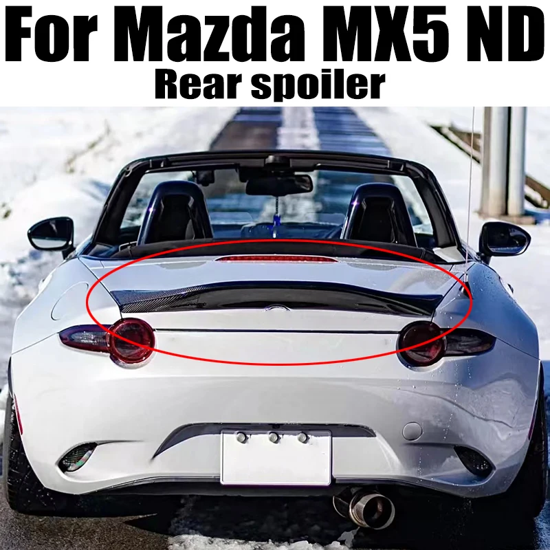 For-Mazda-MX5-Miata-ND-RF-YA-Style-FRP-Fiber-Glass-Unpainted-Duckbill ...