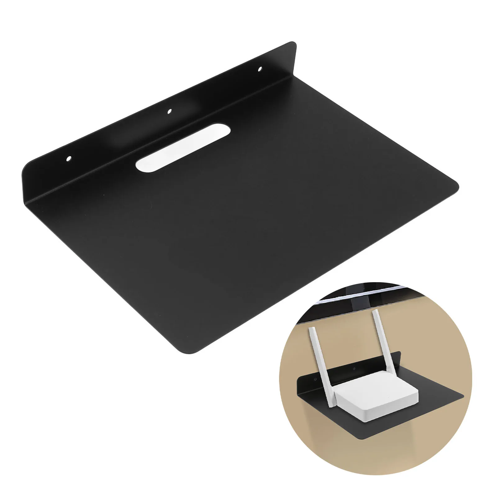 Floating-AV-Shelf-Thickened-Rust-Proof-Metal-Wall-Mounted-Rack-for ...