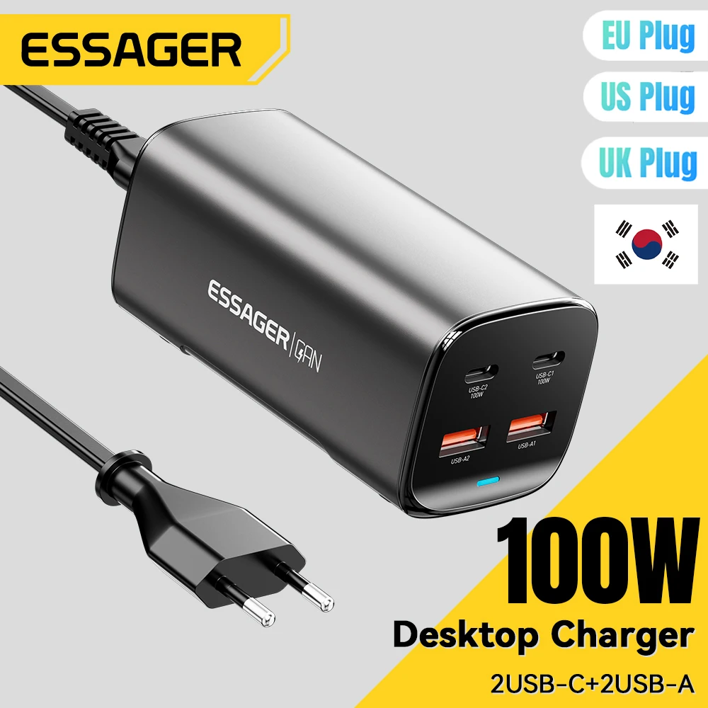 Essager-100w-gan-carregador-desktop-port-til-carregador-r-pido-65w-4-em ...
