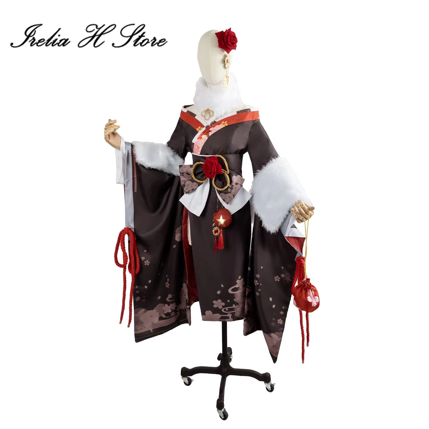 Irelia H NIKKE Rapi Cosplay Costumes women Kimono Halloween Costumes ...
