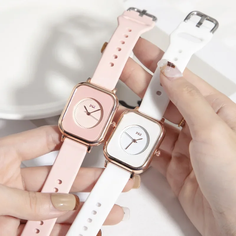 Watch-for-Women-Casual-Sports-Pink-Watches-Silicone-Strap-Fashion ...