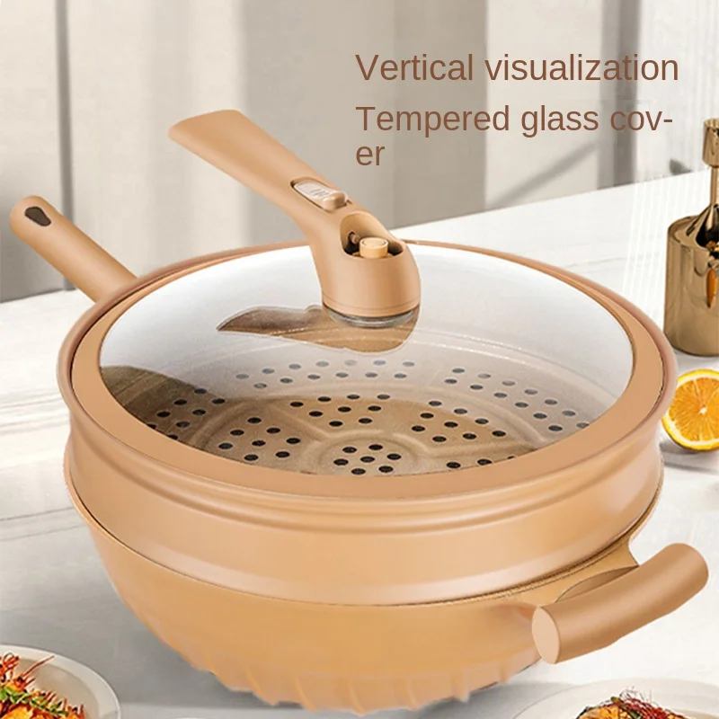 New-Natural-Clay-Pot-Home-Health-Care-Frying-Pan-Multi-function-Micro ...