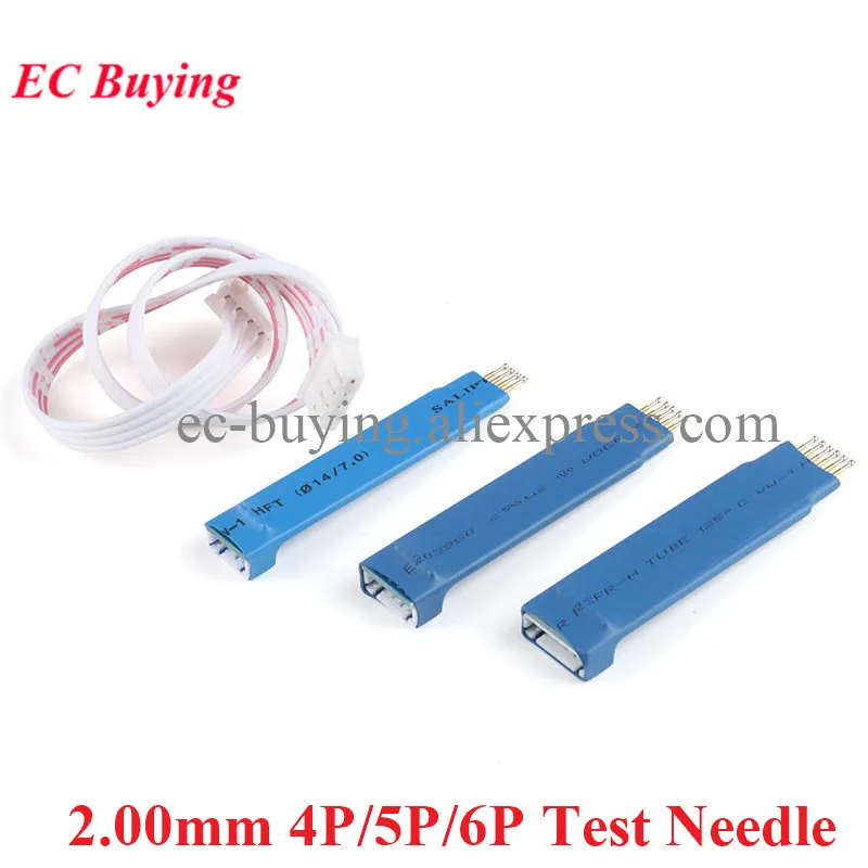 2.00mm Test needle 4P 5P 6P Spring needle 4 5 6 foot STC STM32 STM8 ...