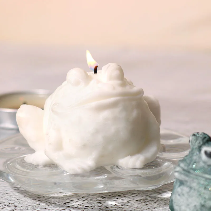 DIY-Lucky-Toad-Candle-Silicone-Mold-3D-Scented-Candle-Wax-Mould-Cute ...