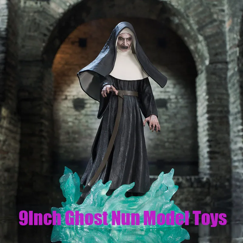 DST-Art-Museum-Series-Blcak-Ghost-Nun-mu-eca-decorativa-de-Halloween-de ...