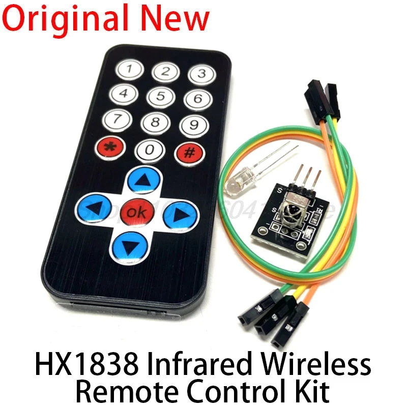 1Set-Infrared-Remote-Control-Module-Wireless-IR-Receiver-Module-DIY-Kit ...