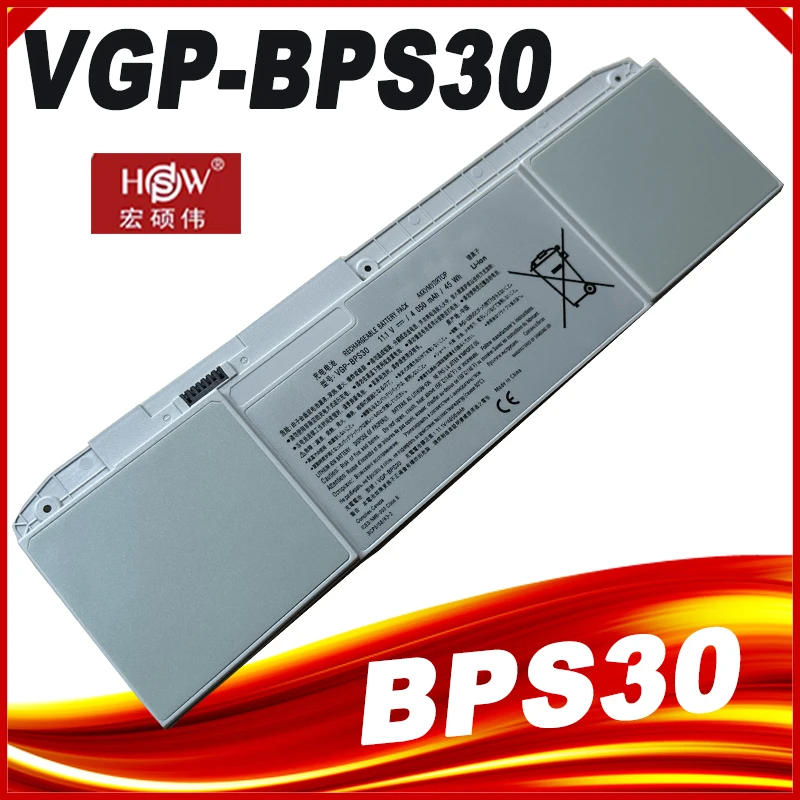 NOVA VGP-BPS30 BPS30 Original Bateria Do Portátil Para SONY VAIO T11 T13 SVT-11 45WH SVT-13 11 ...