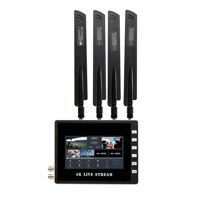 2021New K21 3 Sim Cards Bonding Router 4G 3G Multilink WIFI SDI HDMI ...