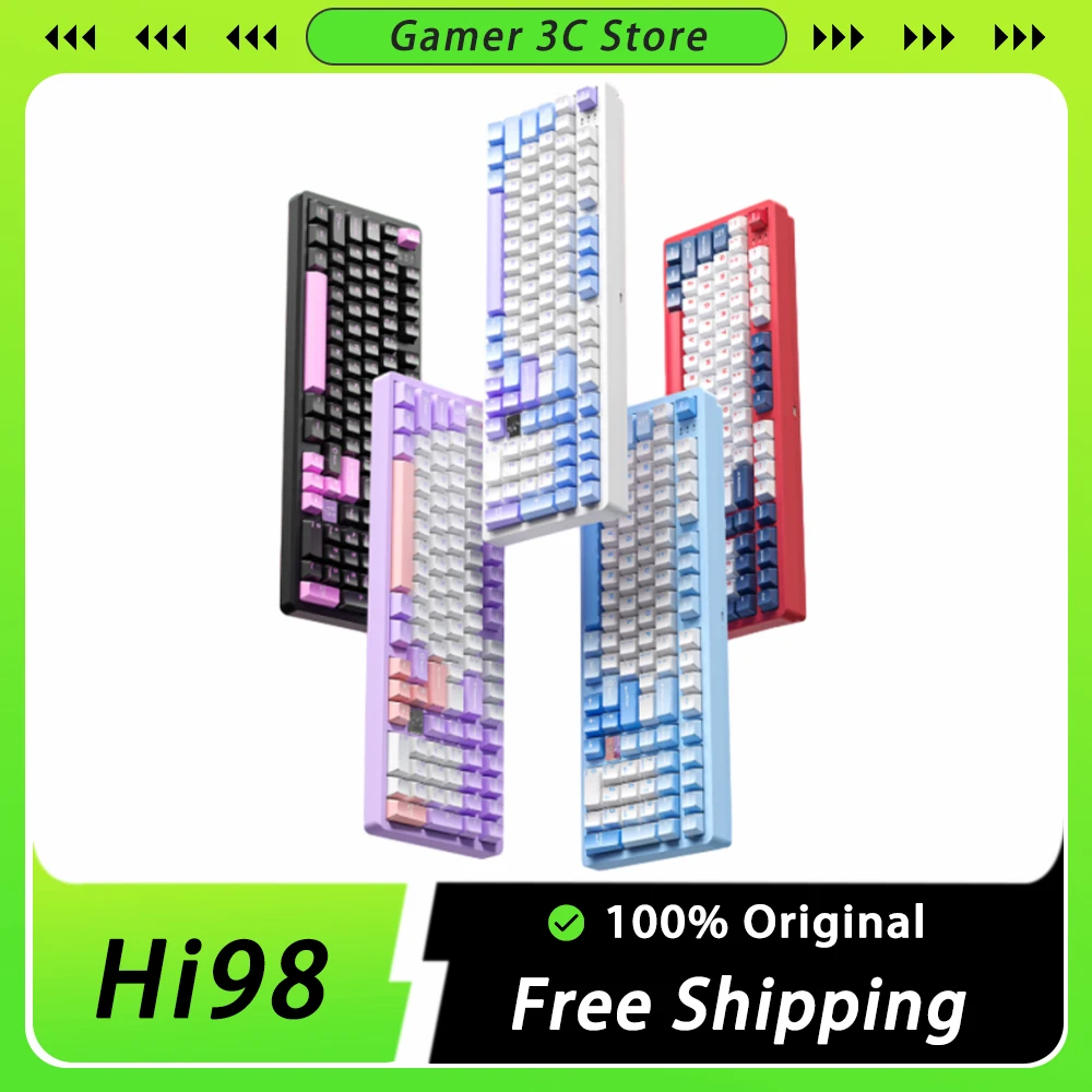 LEOBOG-Hi98-Mechanical-Keyboard-Aluminium-Alloy-Gaming-Keyboard-RGB ...