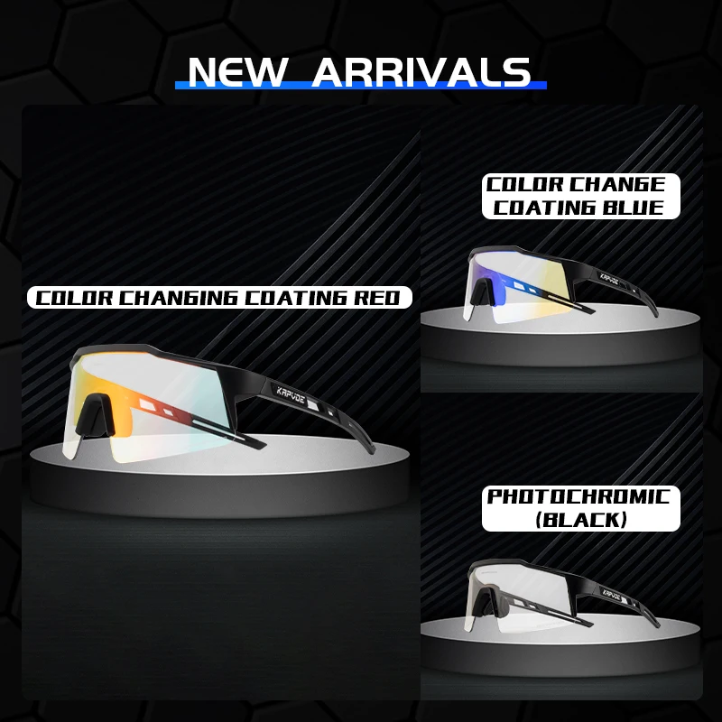 Фотохромные солнцезащитные очки для велоспорта, рыбалки, вождения ...