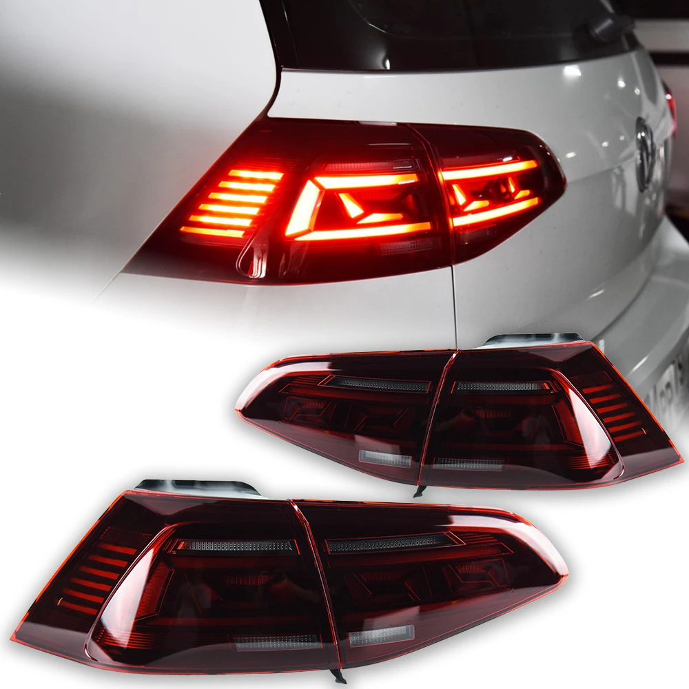 Car Styling Tail Lamp For Golf 7 Tail Lights 2013-2020 Golf 7.5 Led ...