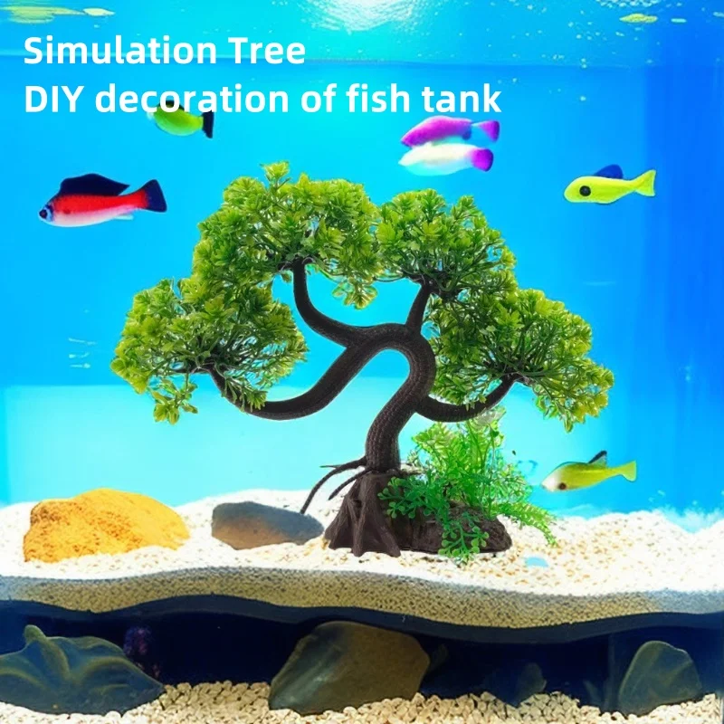 Simulation-Water-Glass-Fish-Tank-Landscaping-Decoration-Imitation-Water ...