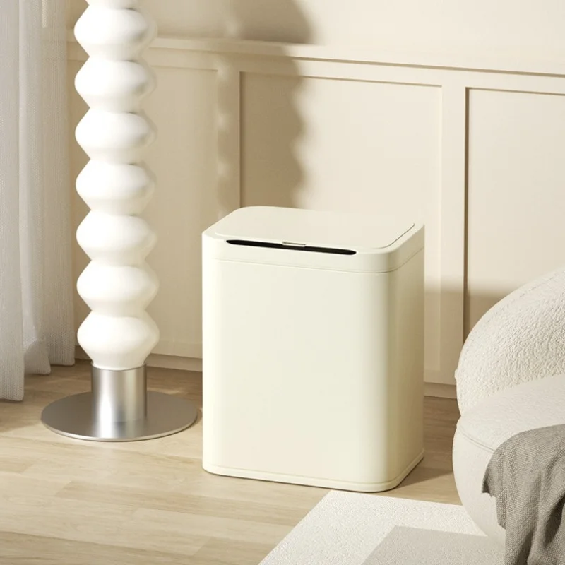 Modern-Garbage-Bin-Large-with-Cover-Garbage-Container-Stainless-Steel ...