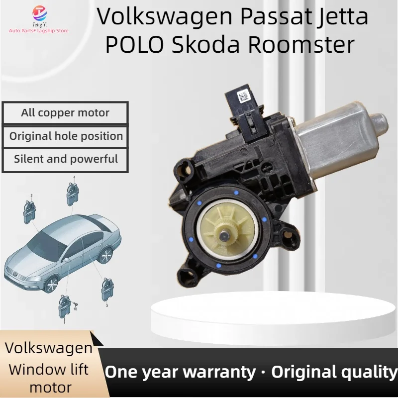Passat-Jetta-POLO-Skoda-Fabia-Rapid-Roomster-OEM-6R0959801-6R0959802-Window-lift-motor-561959811 ...