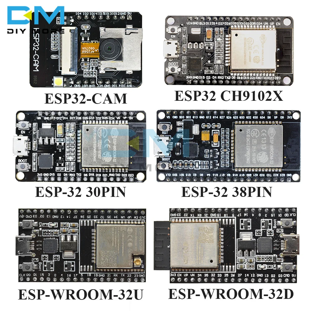 Generic Esp32 Wifi Bluetooth Development Board Ultra-Low Power Consumption Dual Core Esp-32s Esp ...