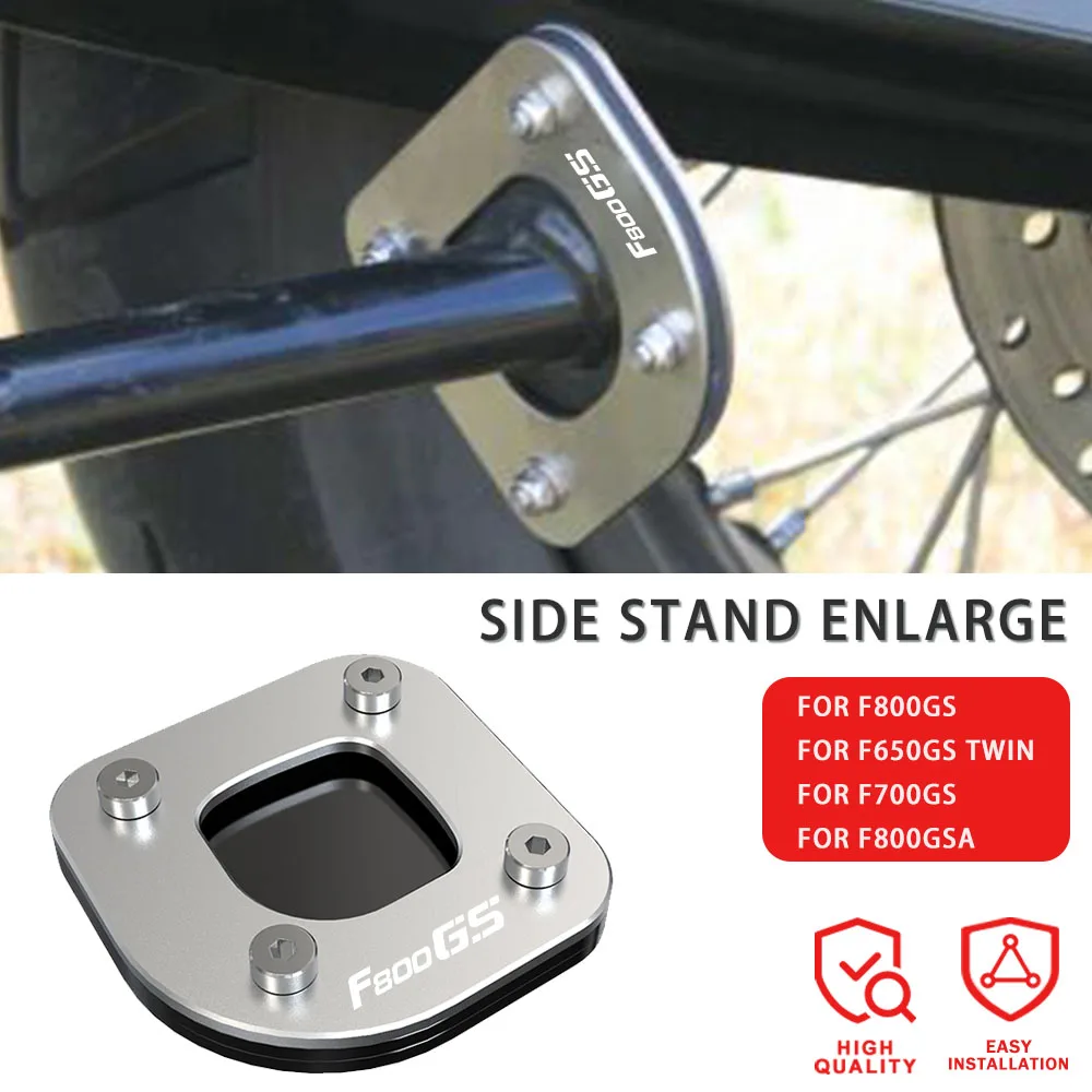 Motorcycle-Side-Stand-Enlarge-Plate-Kickstand-Extension-FOR-BMW-F800GS ...