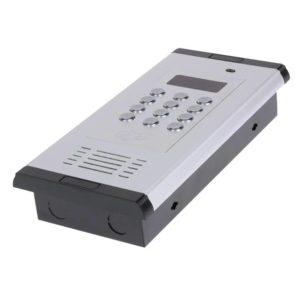4G GSM Gate Door Intercom Door Phone with Backlit Access Control Keypad ...