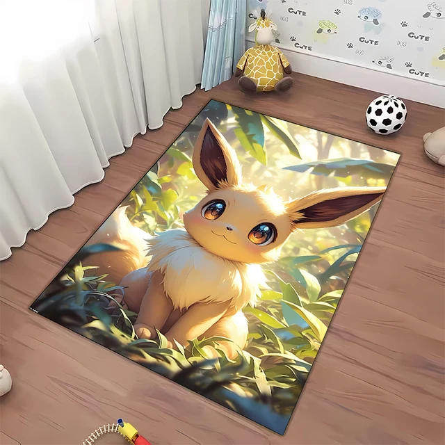 Evoli Pokemon Tapete Rug Tufting Eevee Pokemon Design