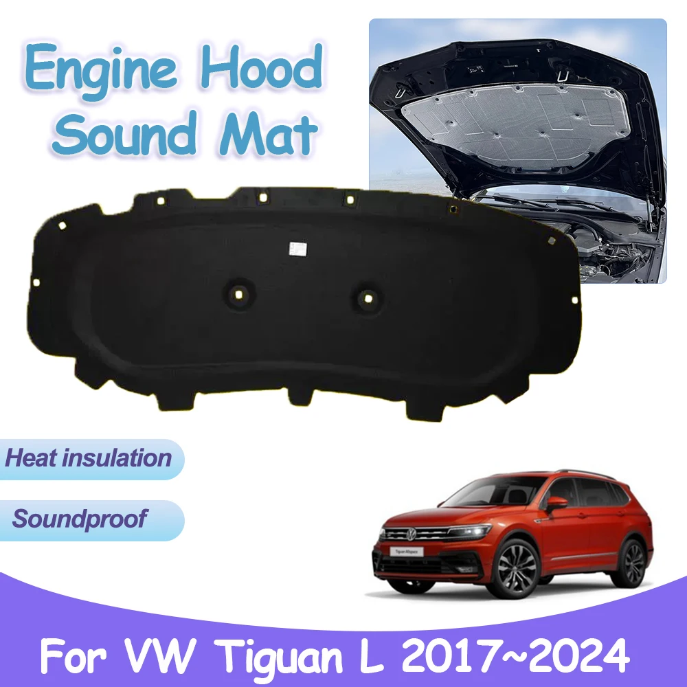 For-Volkswagen-VW-Tiguan-L-AD1-BW2-LWB-2017-2024-Car-Engine-Hood-Sound ...