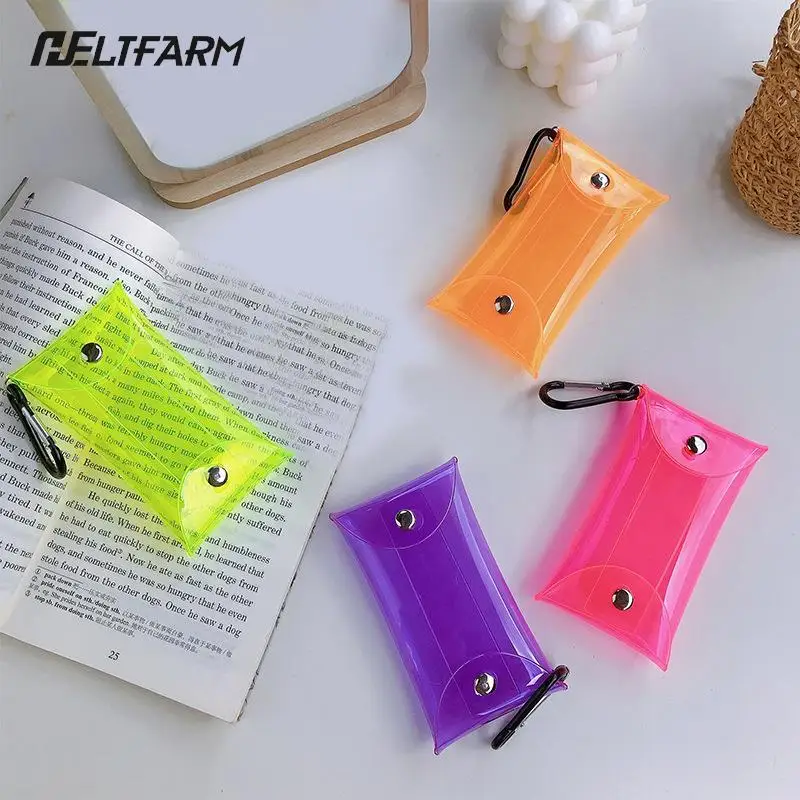 Transparent Keychain Pouch | Lipstick Holder Keychains | Transparent ...