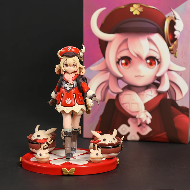 Genshin Impact Klee Pvc Figure Model Doll Toy Colletible Figurals ...