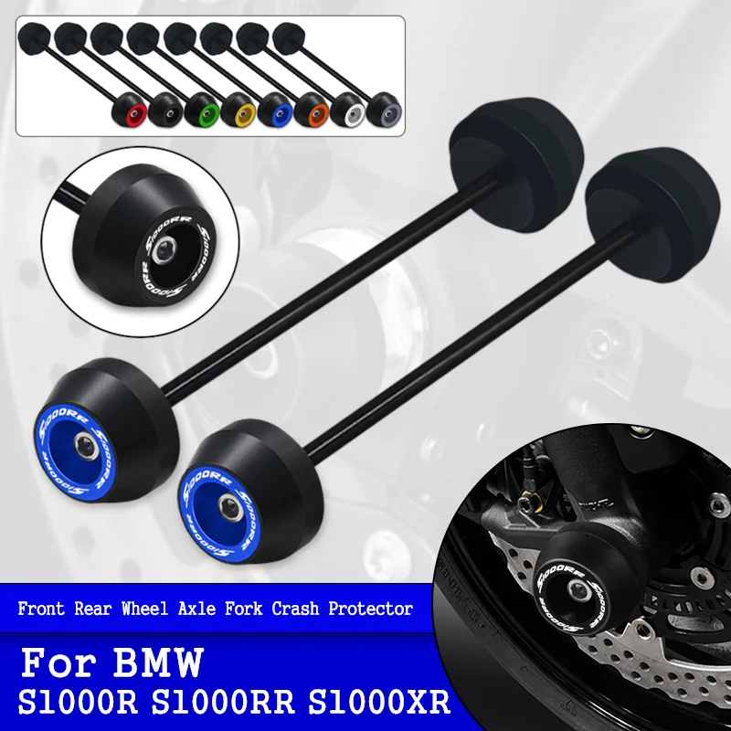 Motorcycle-CNC-Front-Rear-Wheel-Axle-Fork-Slider-Anti-Crash-Falling ...