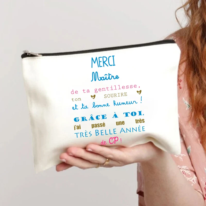 Super-Atsem-Merci-Maitresse-Print-Cosmetic-Bag-Women-Makeup-Pouch ...