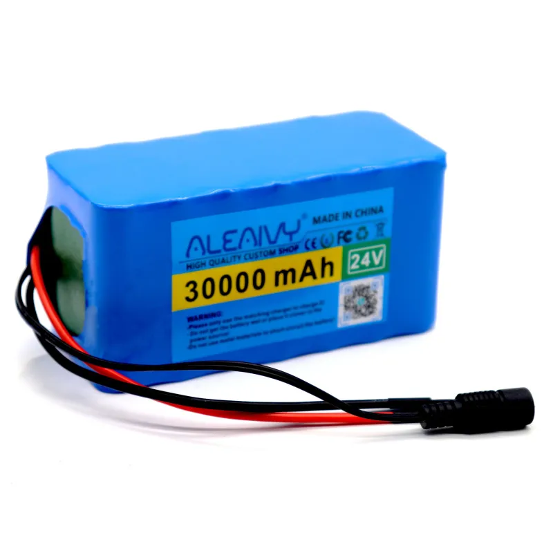 7s3p 24V 30Ah 18650 Lithium Battery 29.4v 350W 500W Electric Bicycle ...